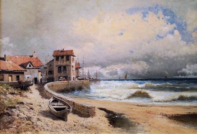 Peinture: GODCHAUX Emile (1860-1938)